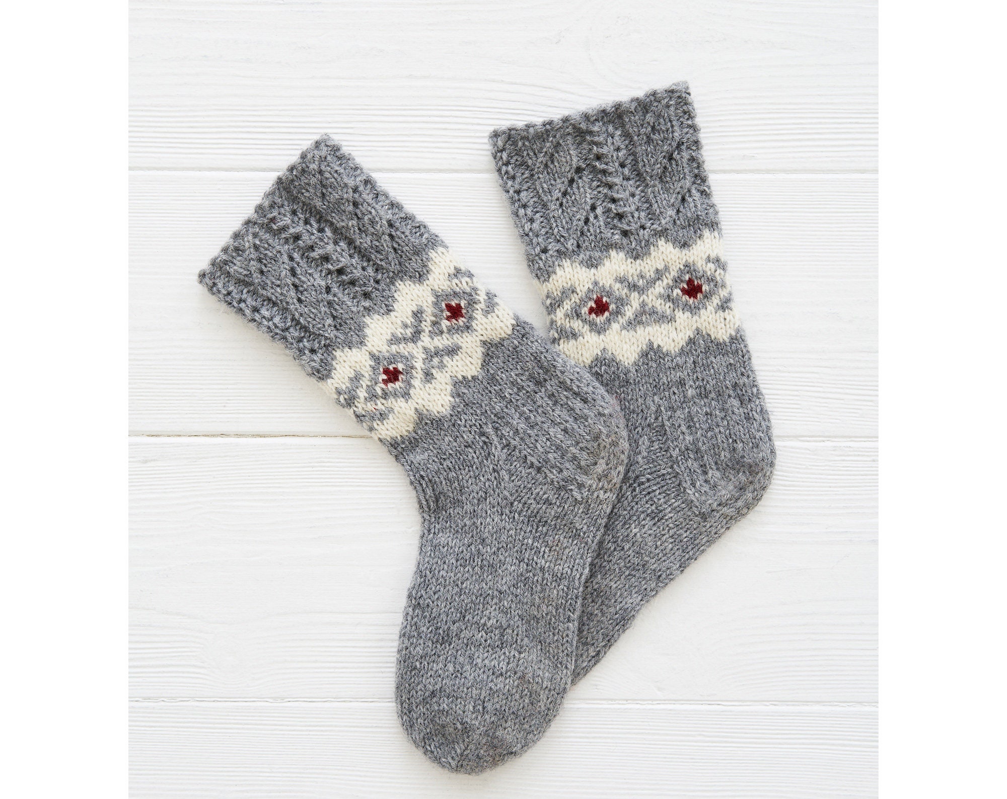 Scandinavian Style Organic Wool Socks Sheep Wool Socks - Etsy UK