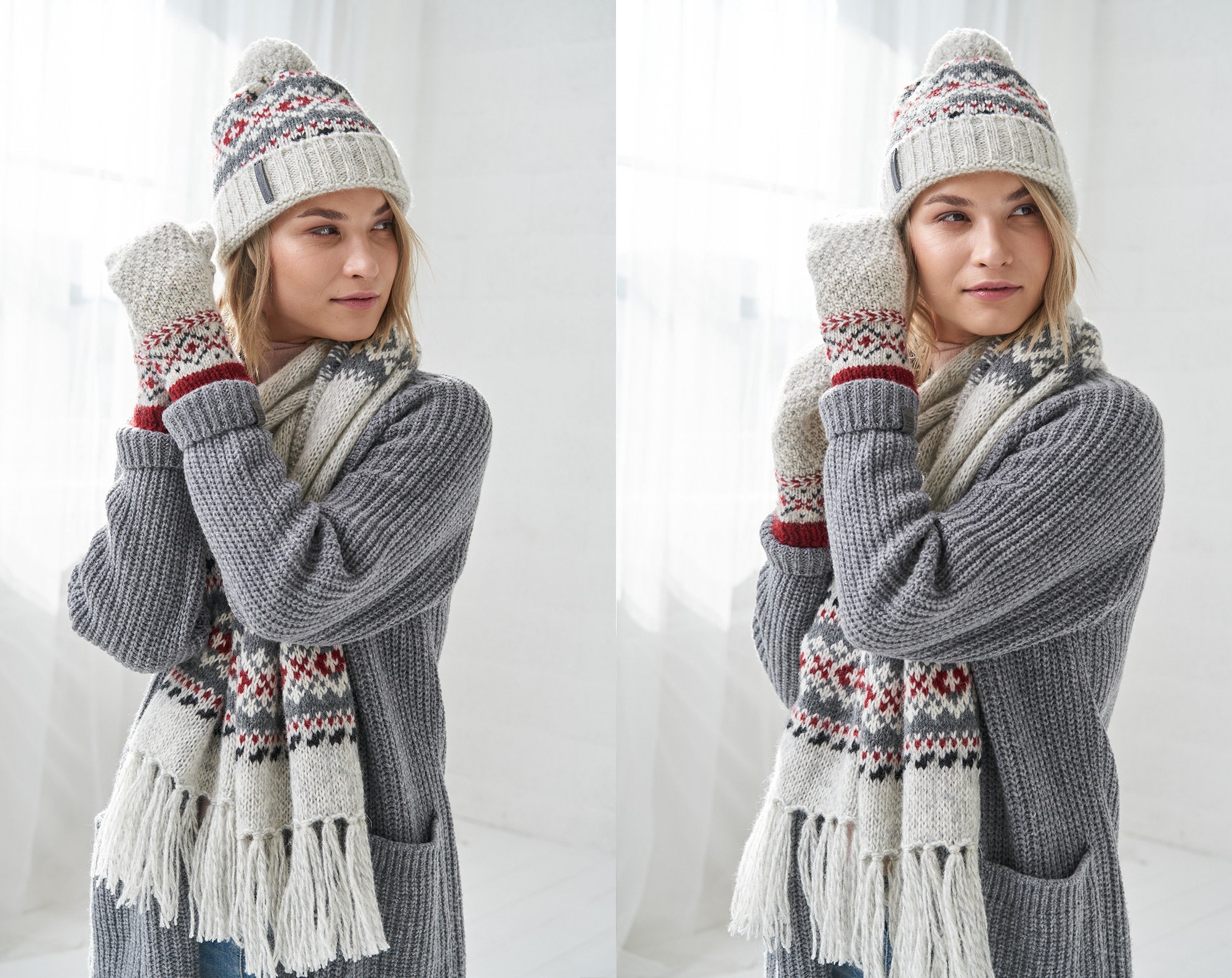 Natural Wool Hat Sheep Wool Hat Scandinavian Style Winter - Etsy