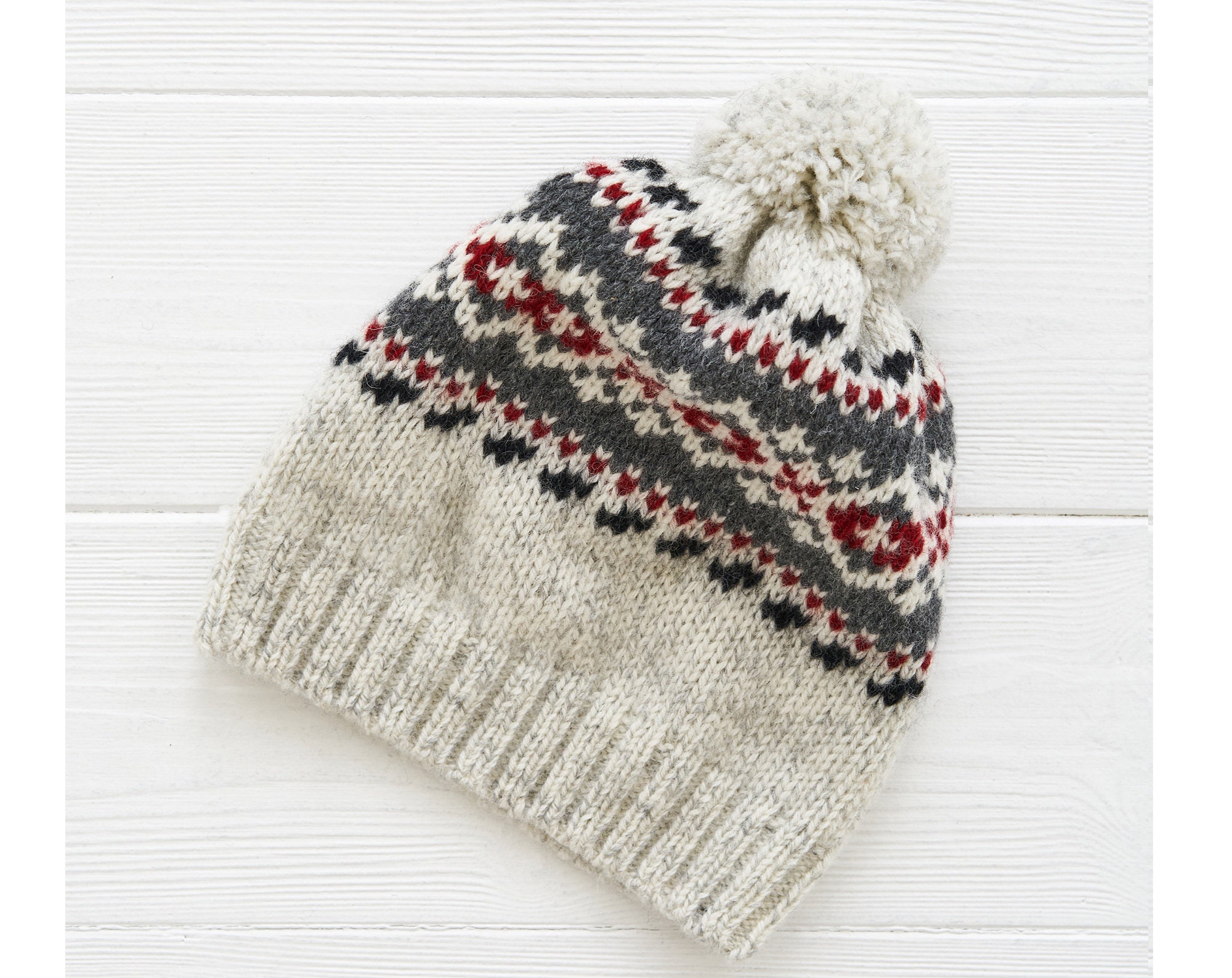 Natural Wool Hat Sheep Wool Hat Scandinavian Style Winter - Etsy