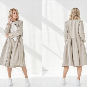 Our Handmade Long Linen Summer Jacket & Coat - Top Clothing for Any ...