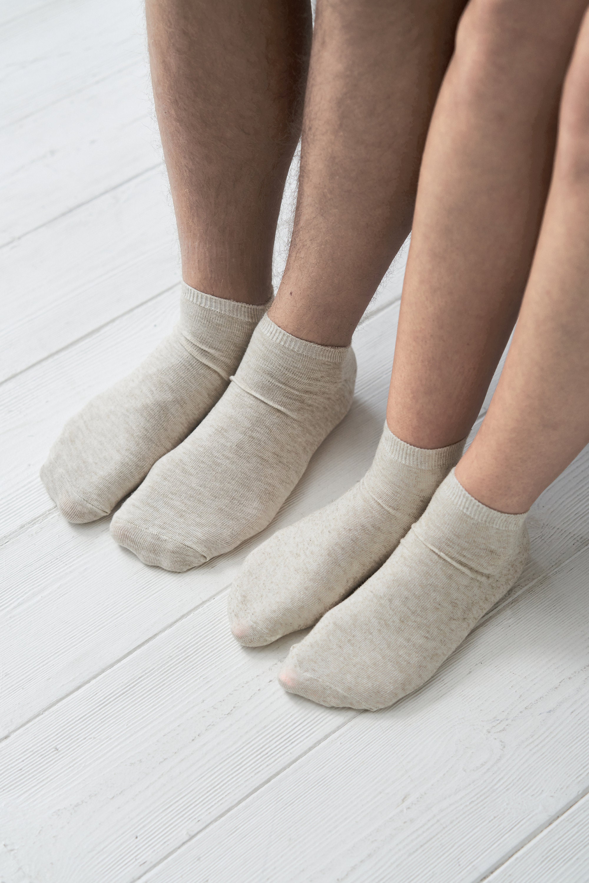 Set 3 Organic Linen Socks Linen Unisex Organic Socks Vegan - Etsy