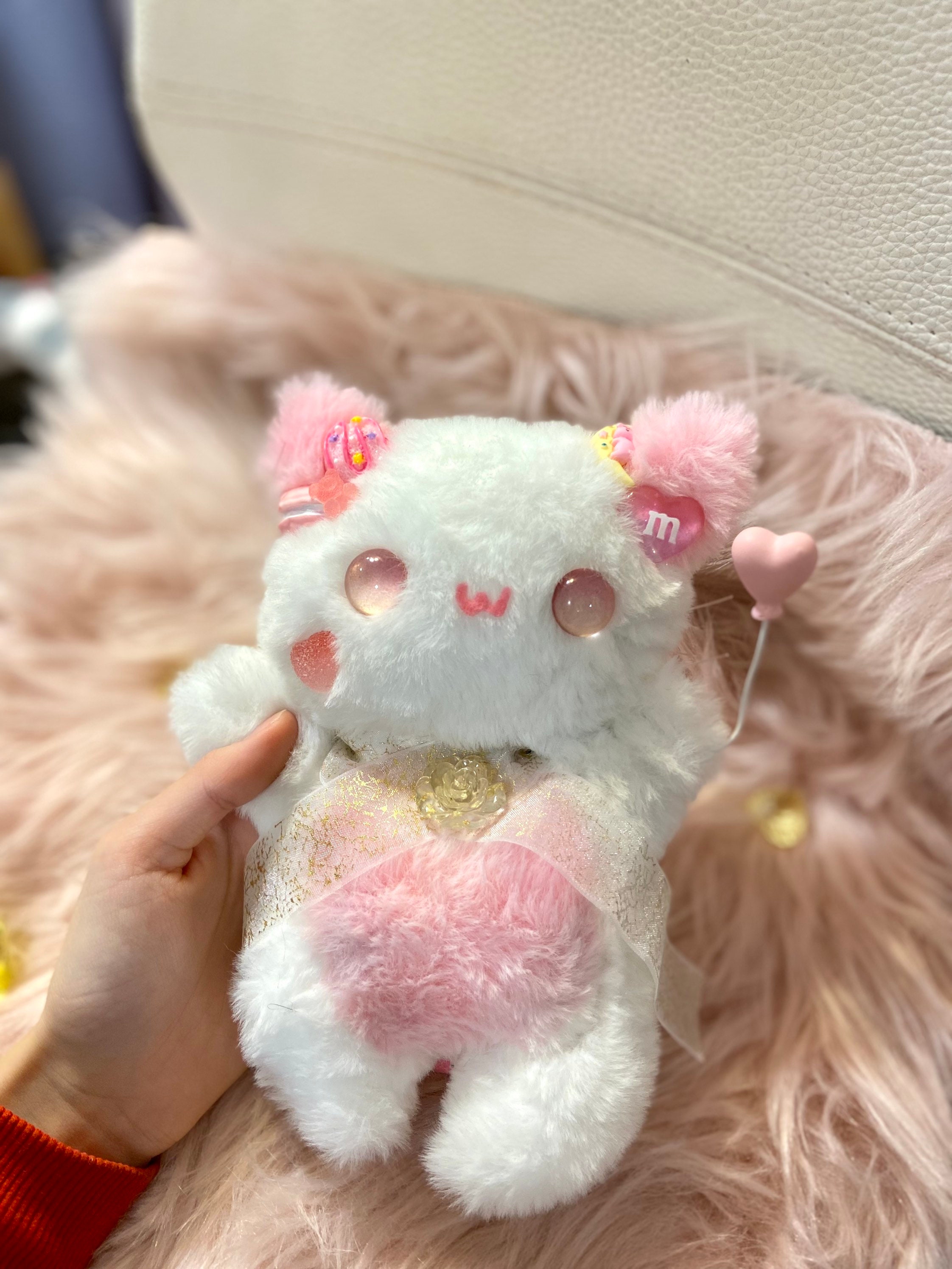 OOAK Jaiden the Cat Plush Fluffy Hugglings | Etsy