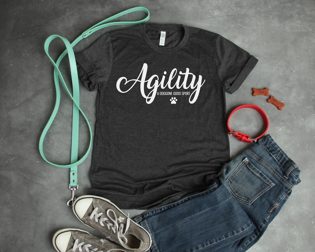 A Doggone Good Sport, Agility Dog T-shirt, Agility Addict, Dog Handler ...