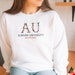 Custom College Floral Embroidered Sweatshirt, Crewneck University ...