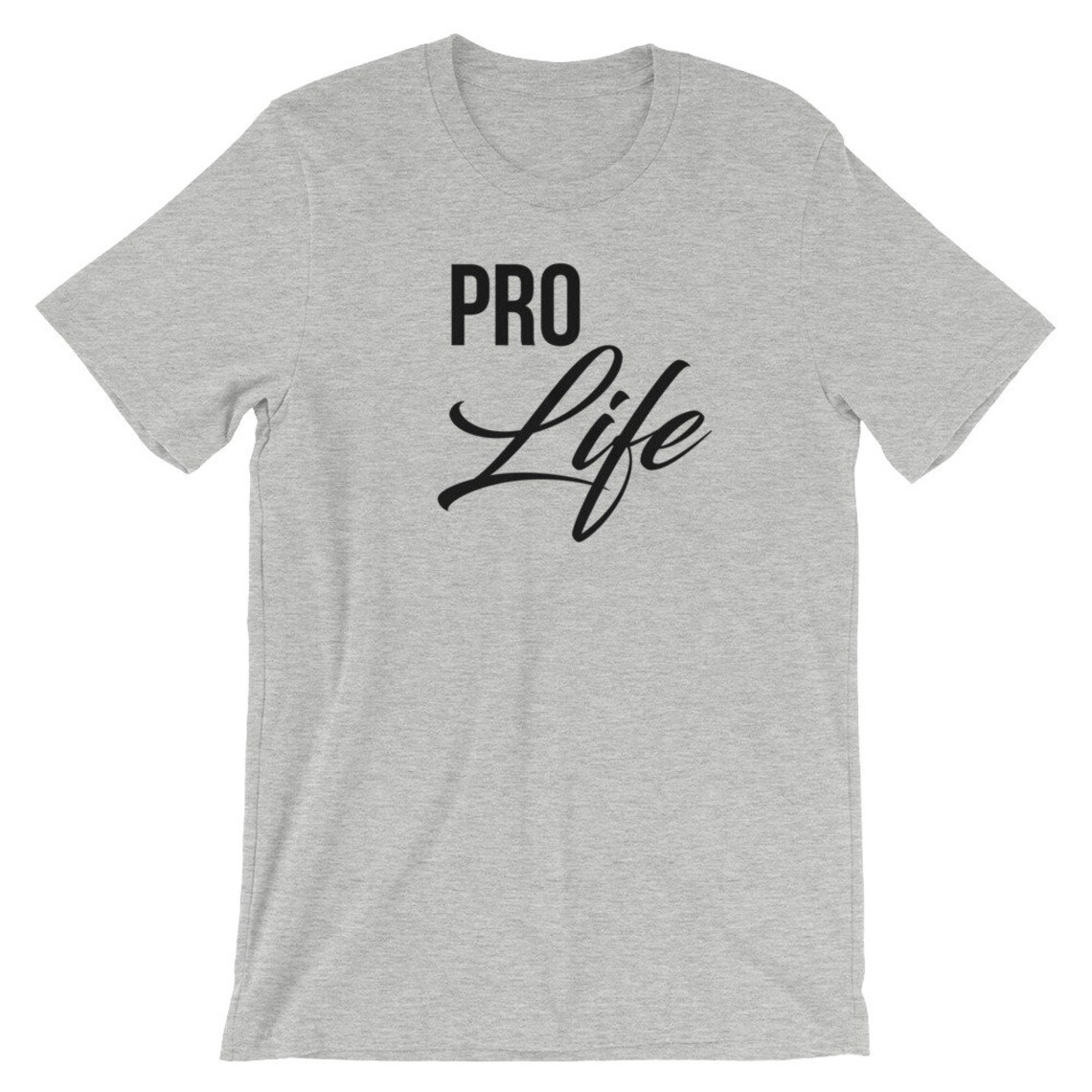 Pro Life Shirt Christian T shirt Prolife Catholic Shirt | Etsy