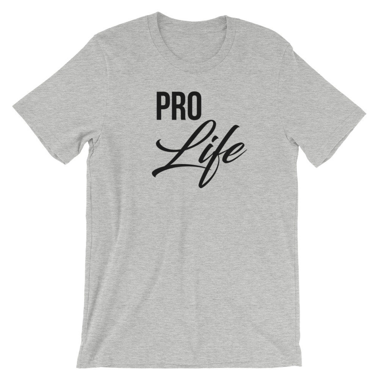 Pro Life Shirt Christian T shirt Prolife Catholic Shirt | Etsy