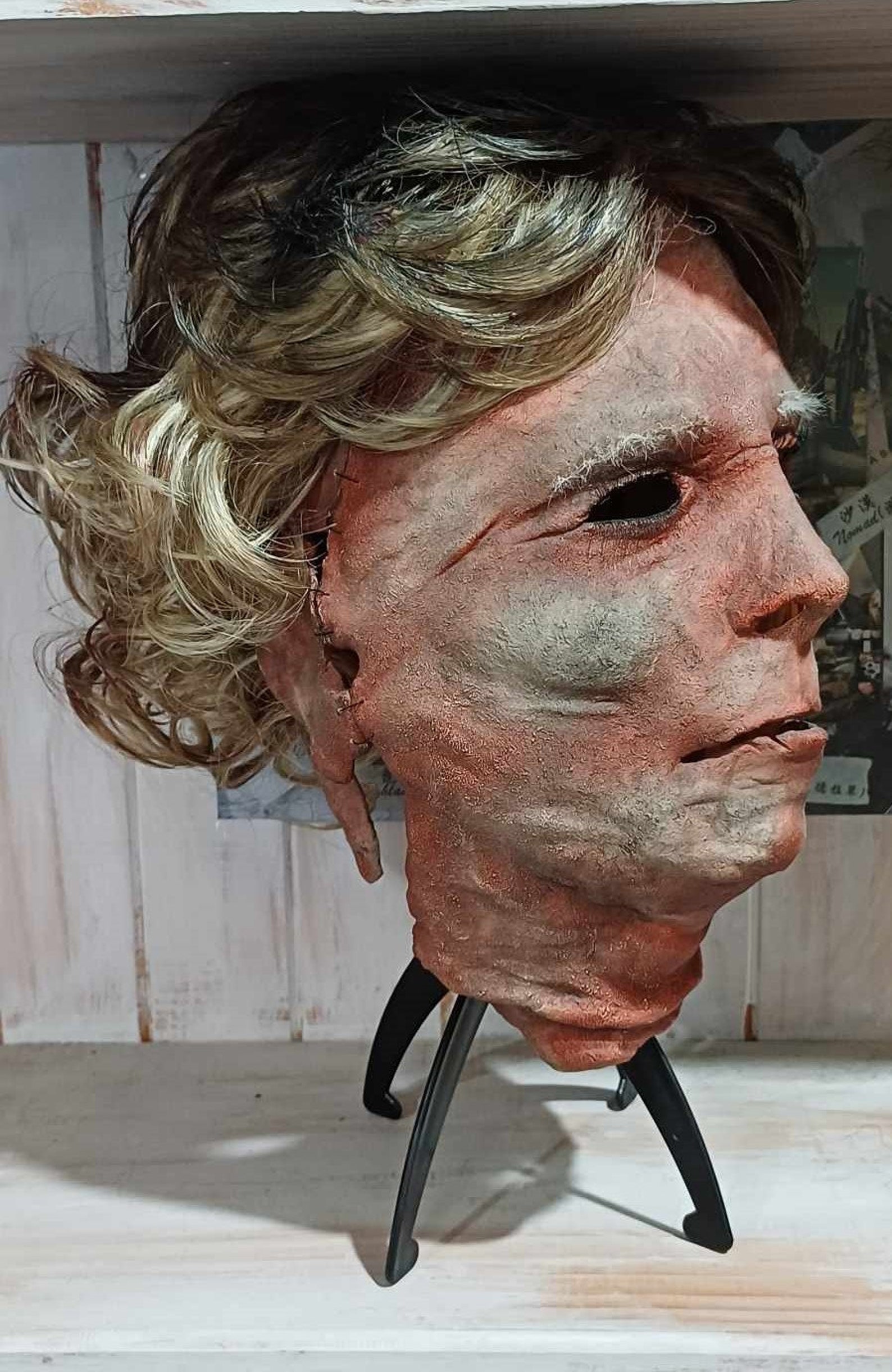 Leatherface Ed Gein Inspired Latex Mask - Etsy