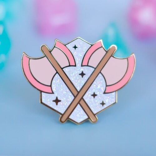 Wizard Cute D&D Pin Pastel Gold Plated Hard Enamel Lapel - Etsy