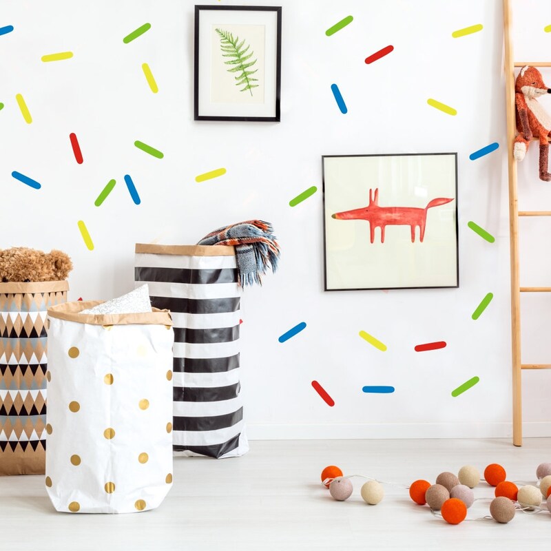 Confetti Wall Decals - Etsy