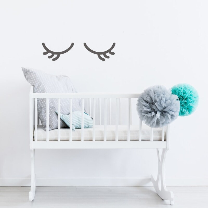 Eyelash Wall Decal - Etsy