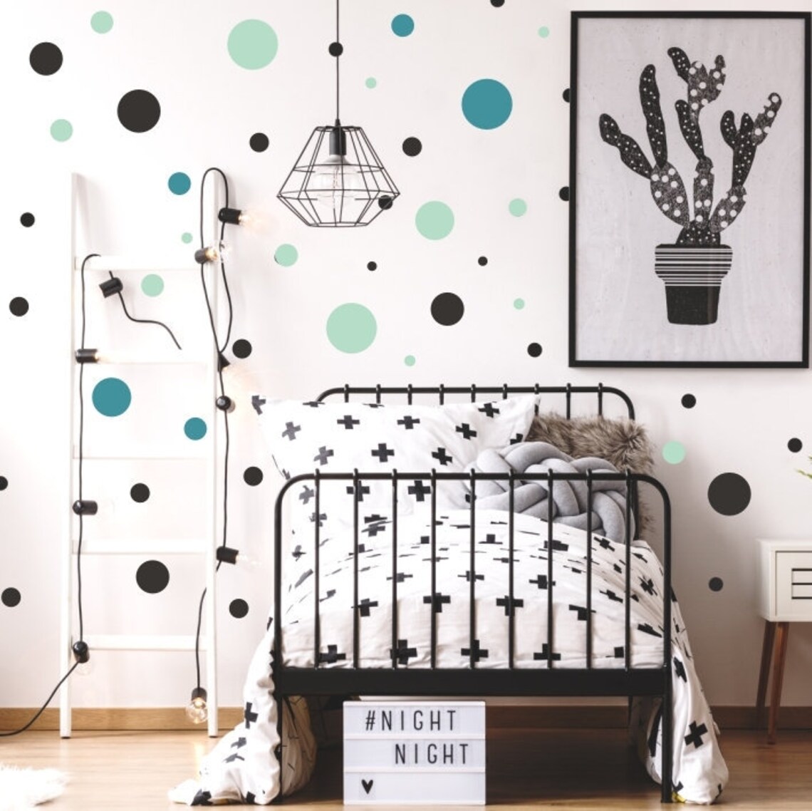Assorted Size Polka Dots Wall Decal Different Size Polka Dot - Etsy