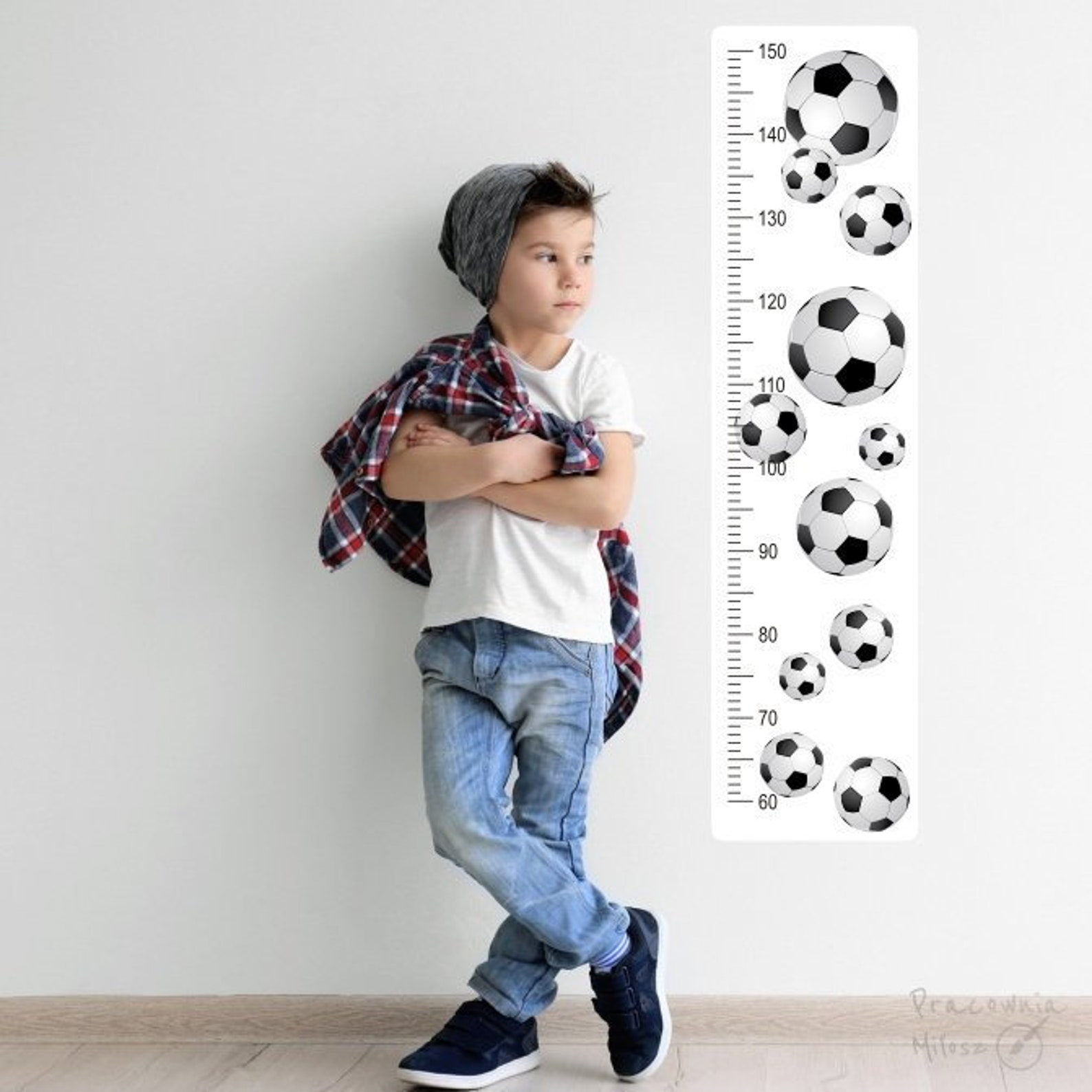 Wall Sticker HEIGHT CHART Kids Childrens Measurement Bedroom Nursery ...