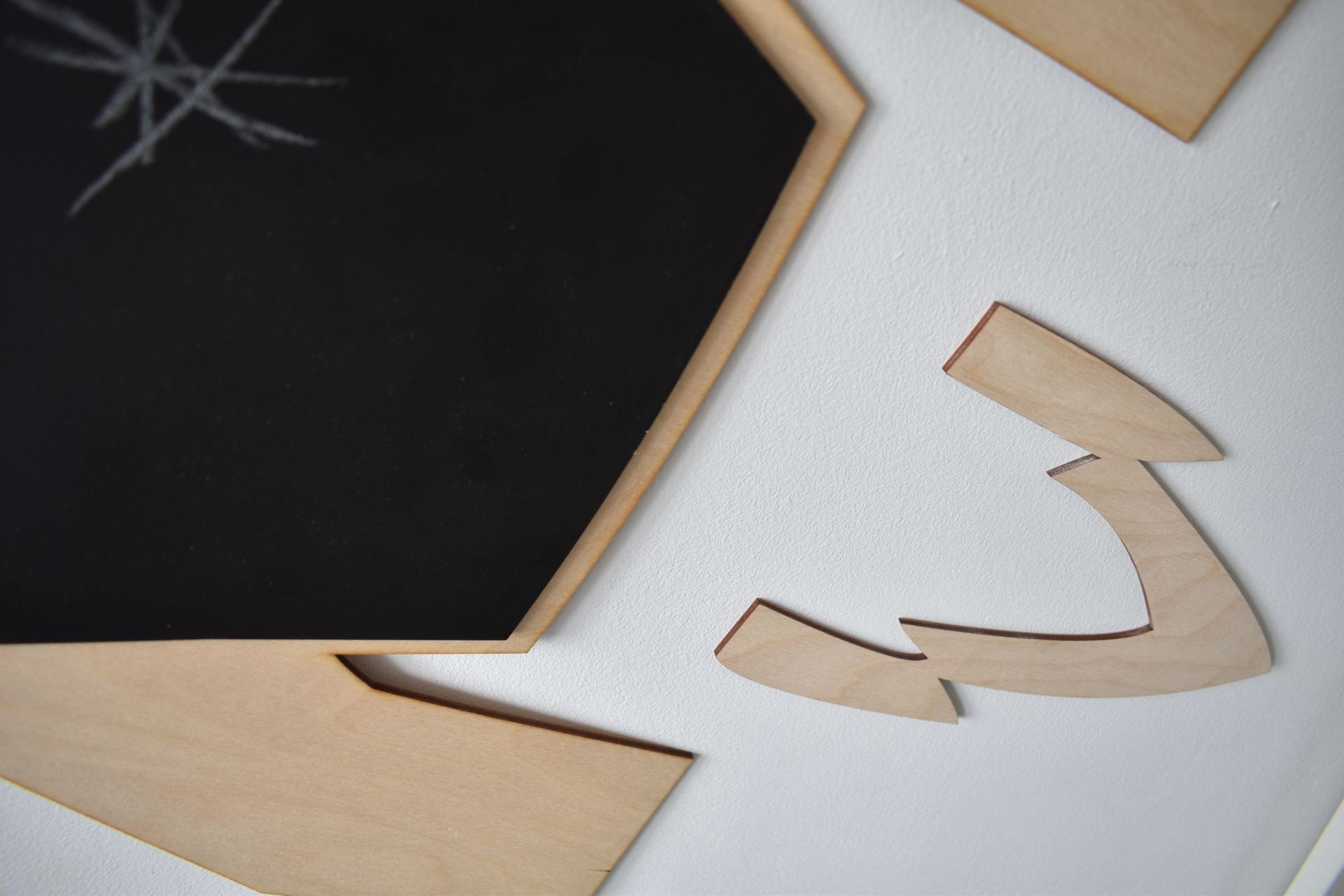 Rocket Wooden Chalk Board Plus Stars Blackboard Chalkboard - Etsy