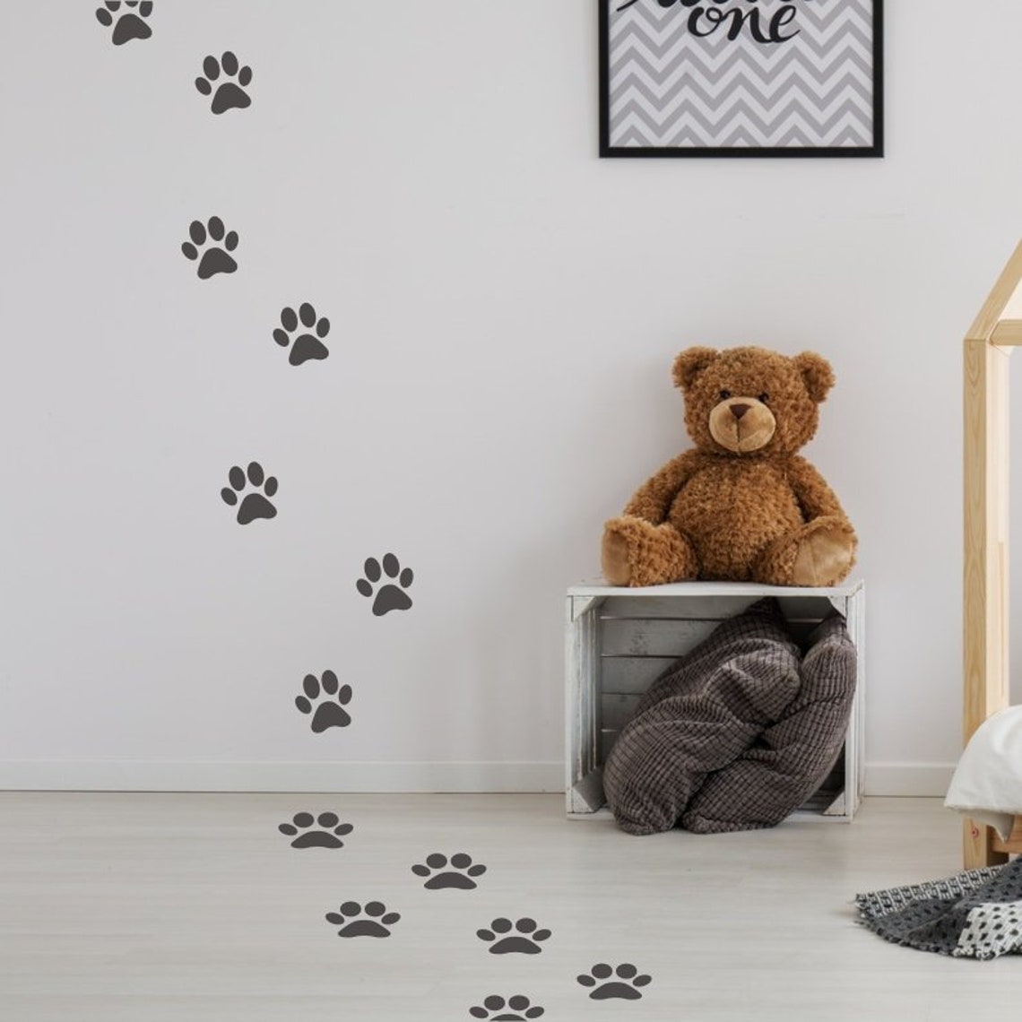 Paw Decal Paw Wall Decal Dog Paw Wall Decal Big Paws - Etsy