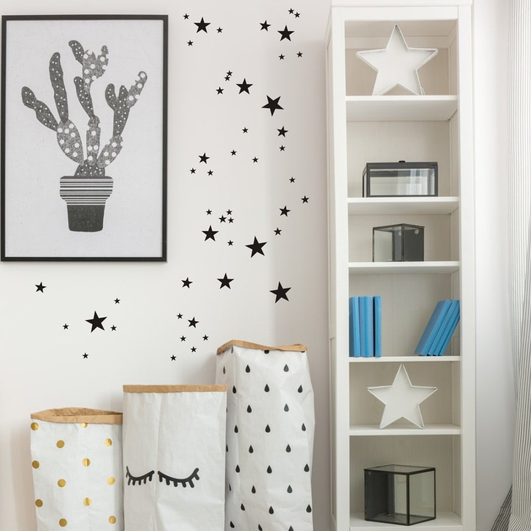 Stickers Mini Starlets Small Stars on the Wall Wall Accessories ...