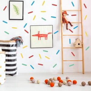 Sprinkles Wall Decals, Confetti Wall Decal, Sprinkles Stickers, Nursery ...