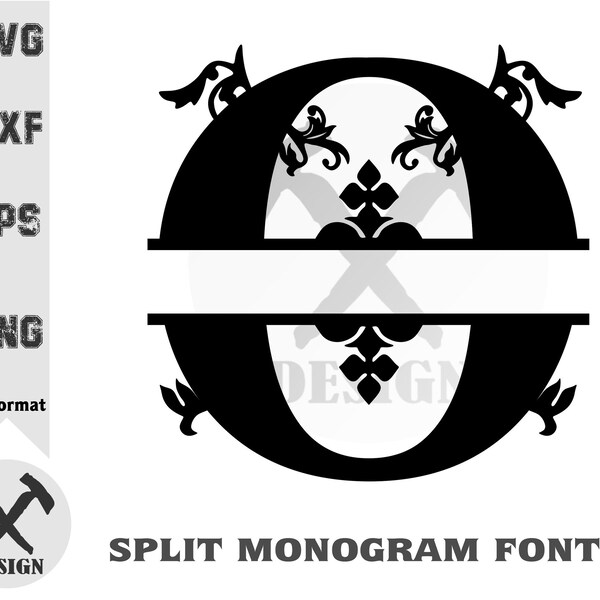 Monogram Letter O - Etsy