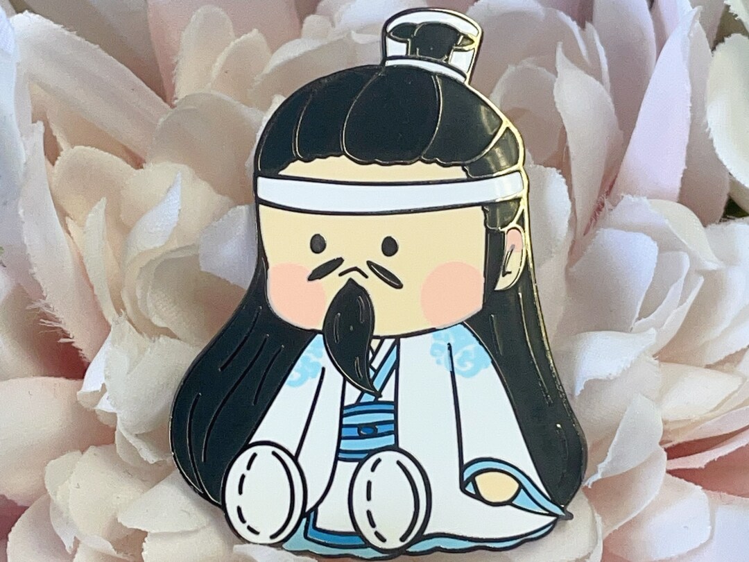 MDZS 1.5 Inch Lan Qiren Hard Enamel Pins - Etsy