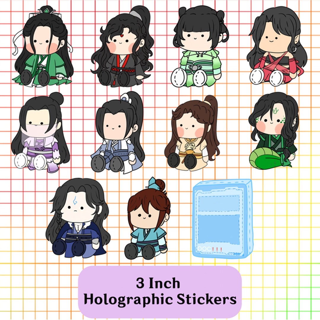 3 Inch Holographic SVSSS Stickers - Etsy