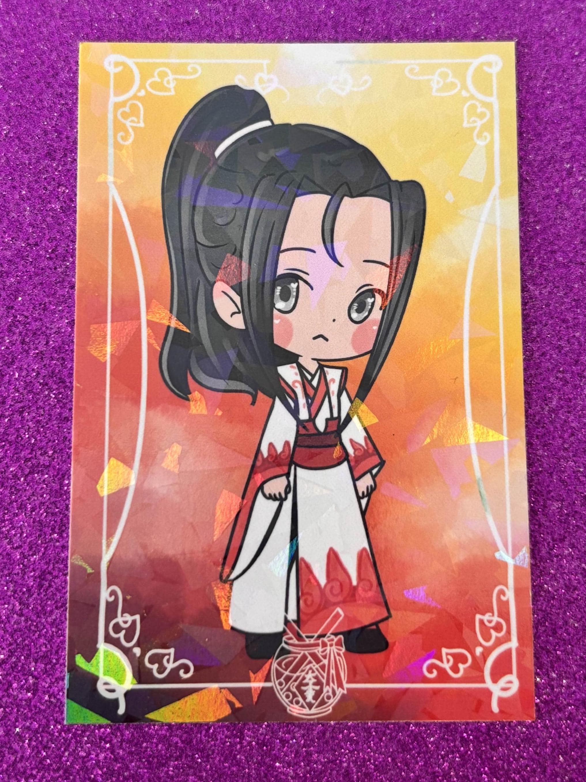 Handmade MDZS Chibi Character Cards - Etsy