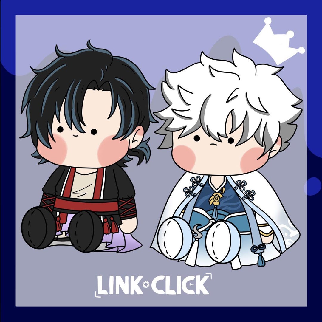 3 Inch Holographic Link Click Sticker Lu Guang Cheng Xiaoshi - Etsy