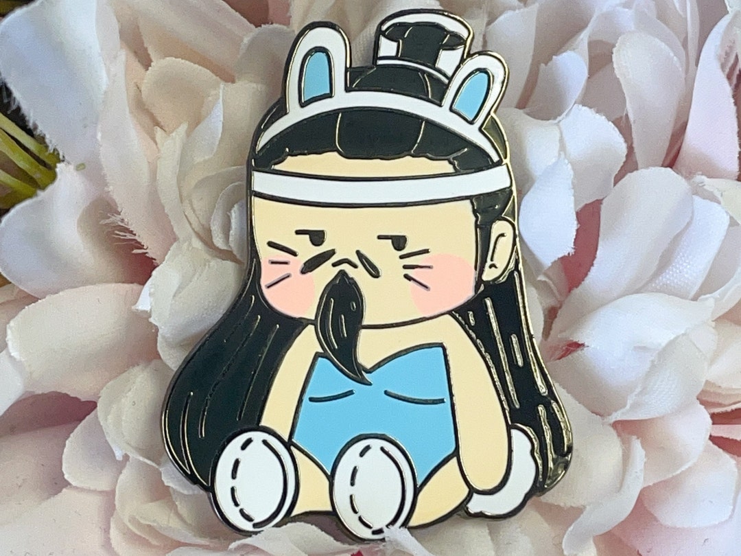 MDZS 1.5 Inch Lan Qiren Bunny Suit Hard Enamel Pins - Etsy