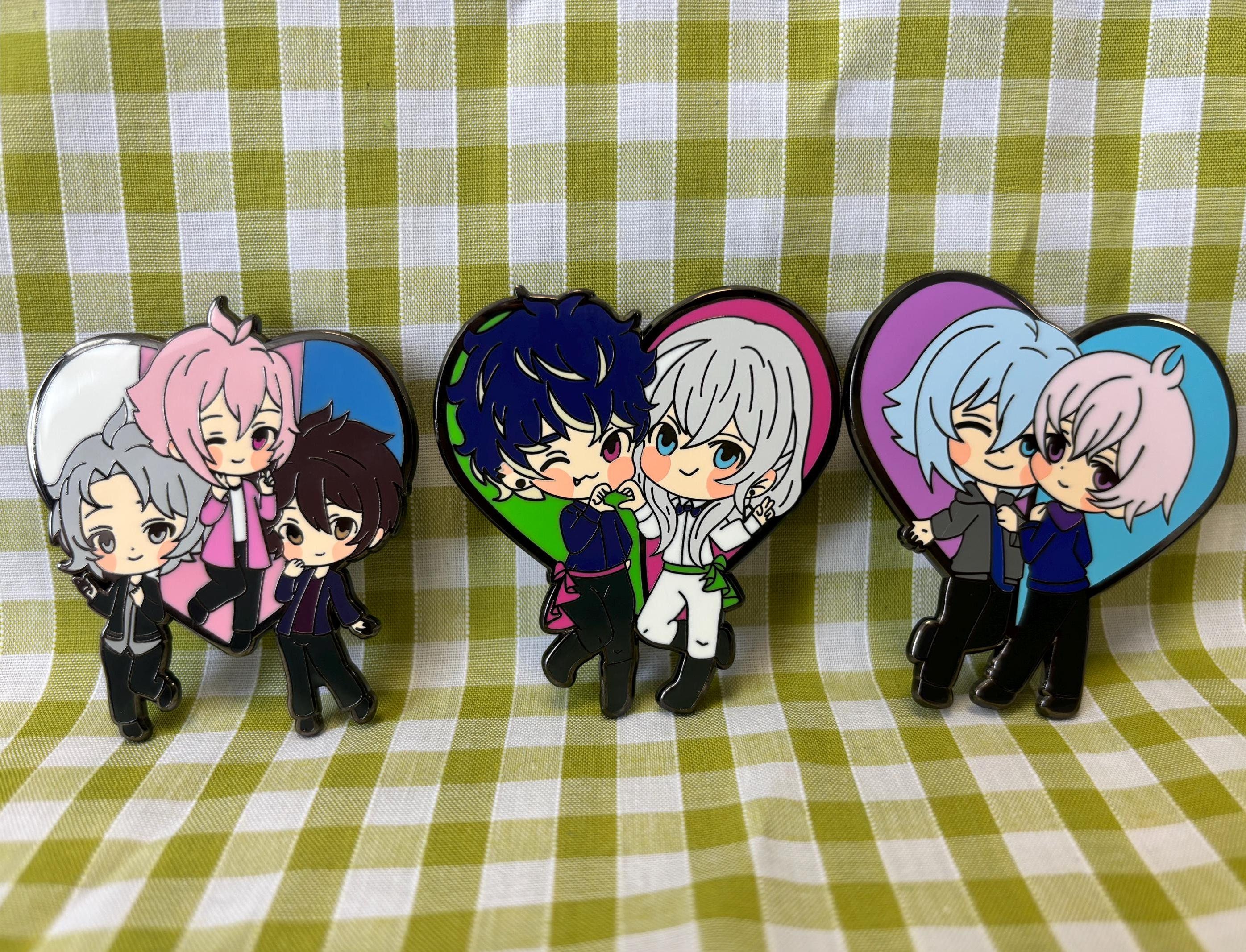 Idolish7 Groups Chibi Enamel Pins - Etsy