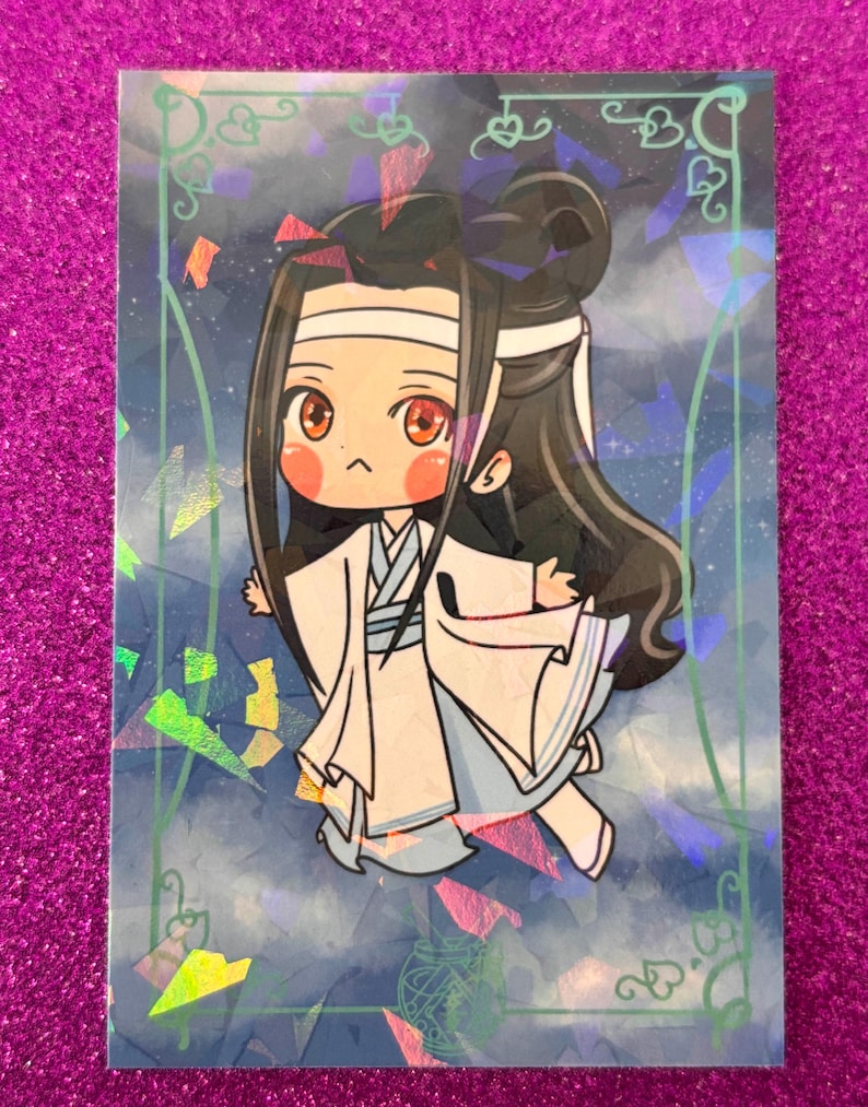 Handmade MDZS Chibi Character Cards - Etsy