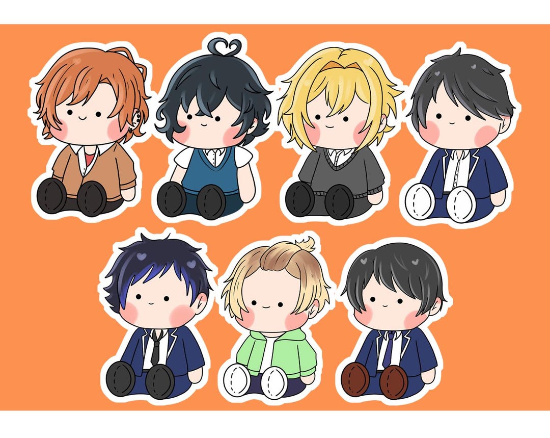 3 Inch Holographic Sasaki to Miyano Stickers - Etsy
