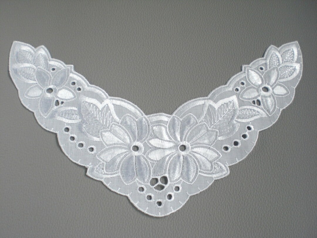 Lace Insert off White Lace Application Insert Lace Cutout Batiste - Etsy