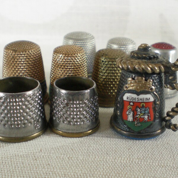 Silver Thimble Case - Etsy