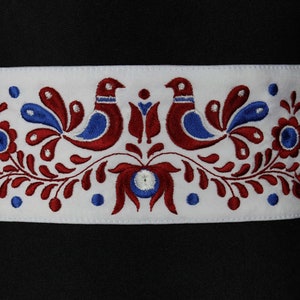 Embroidery Belt Alena White, Floral Belt, Folklore Belt. - Etsy
