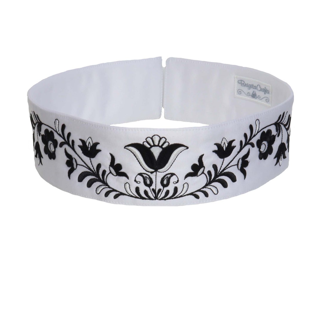 Embroidery Belt Lucia Black, Floral Belt, Folklore Belt. - Etsy