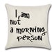 18'' Fun Text Cushion Cover Unicorn Cushion Black - Etsy