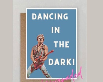 Springsteen Birthday Card - Etsy UK