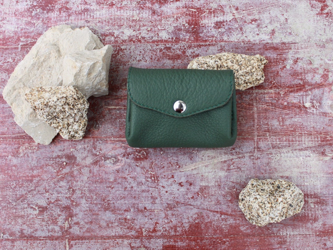 Kleiner Geldbeutel mit 3 Fächer, Etui für Geldkarten, Portemonnaie ...