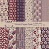Retro Paper Pack, Retro Scrapbook Paper, Retro Background, Vintage ...