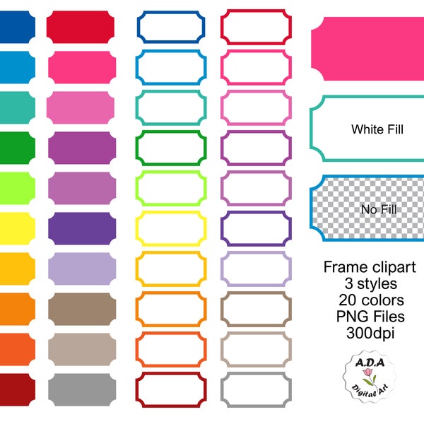 Frame Stickers - Etsy