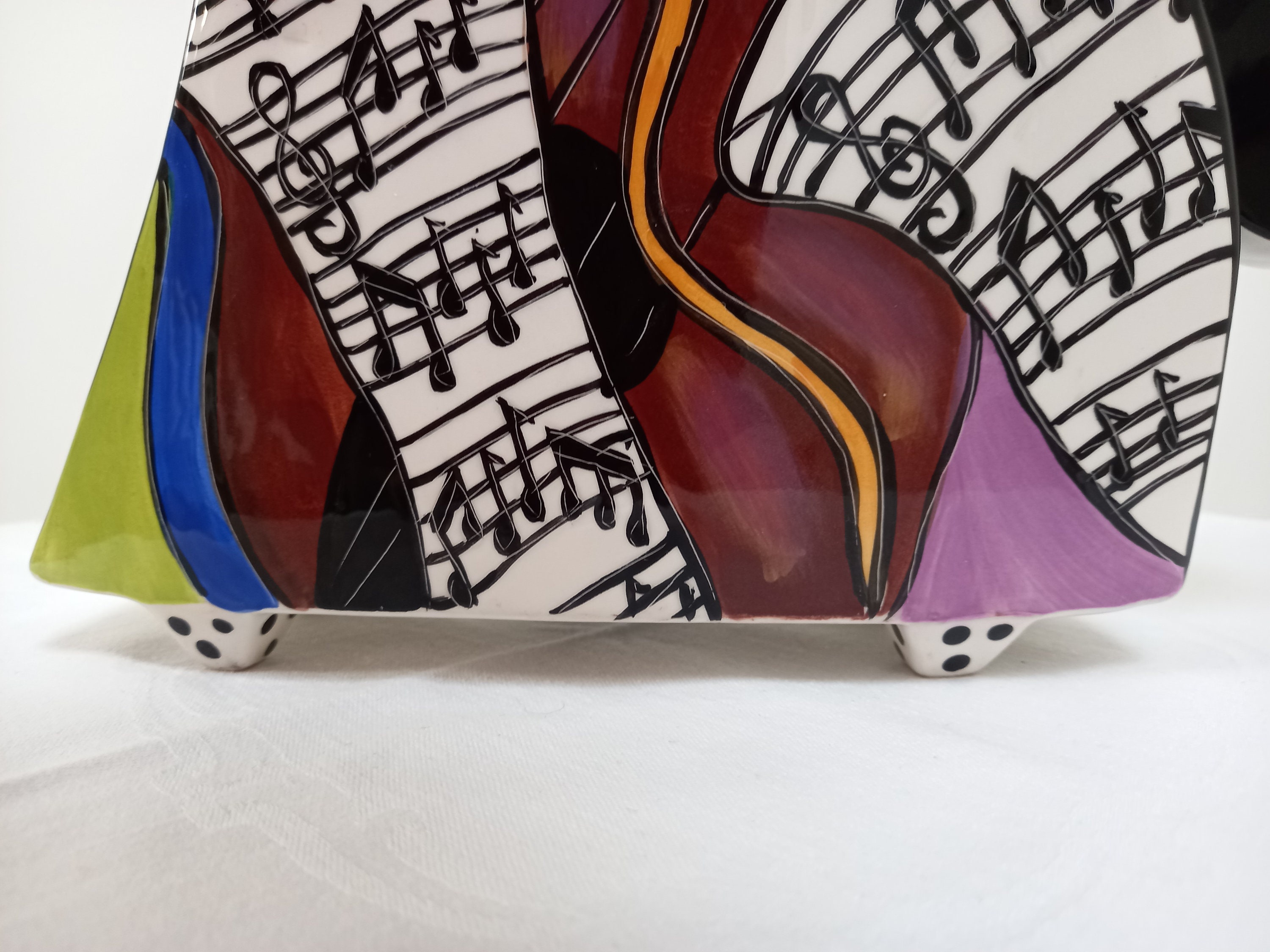 Vibrant Musical Themed Rhapsody Cafe Pitcher Music Gifts - Etsy