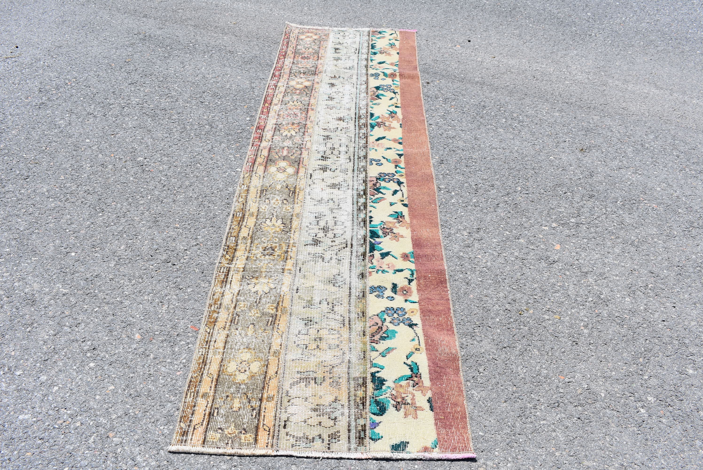 Runner rug Oriental rug Hallway rug Vintage rug Aztec rug | Etsy