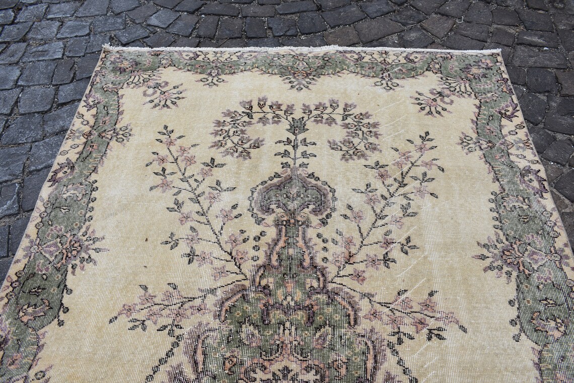 Saloon rug Diningroom rug Large rug Handmade rug Vintage | Etsy