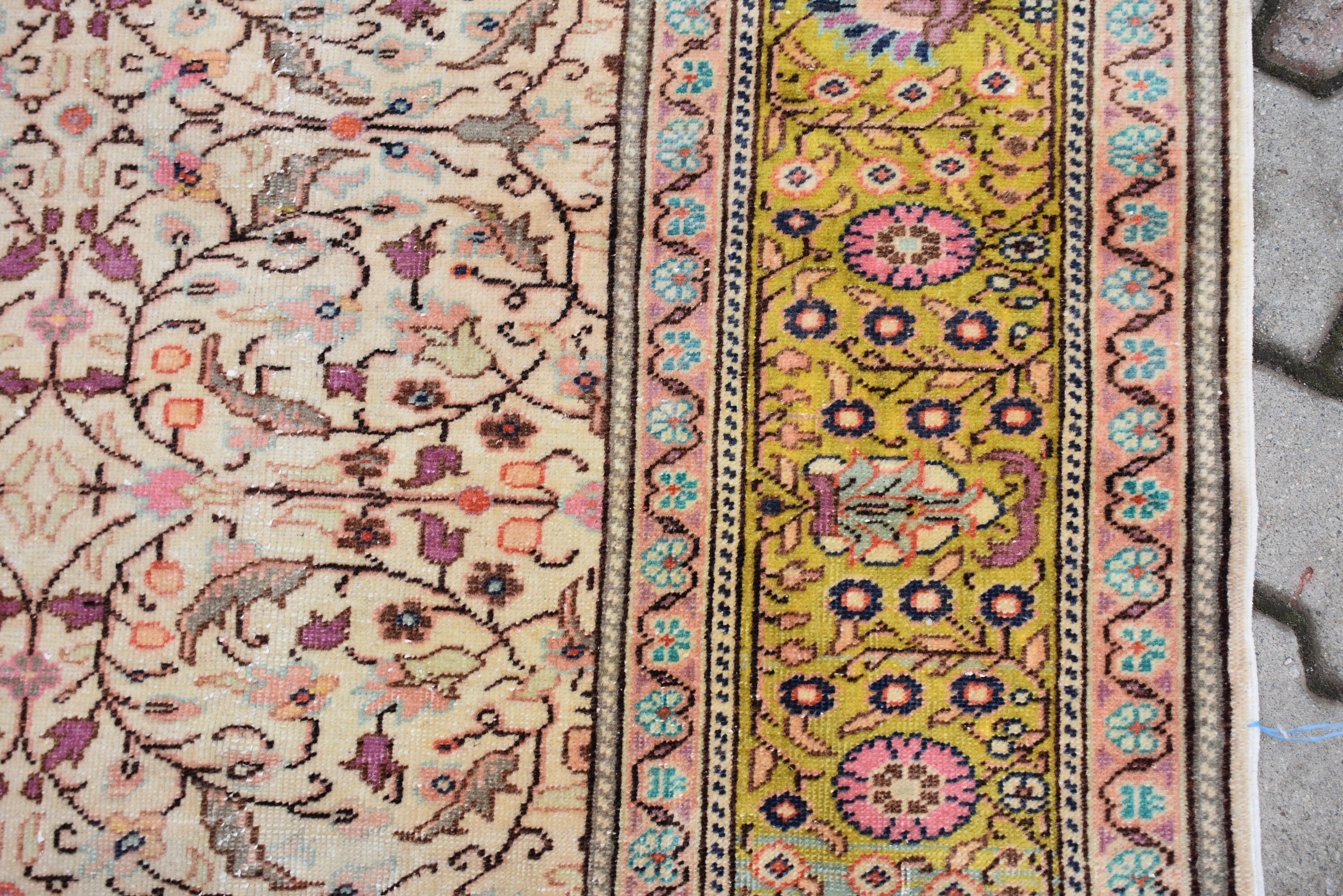 Turkish rug handmade rug wool rug large area rug 6.8 x 9.4 | Etsy