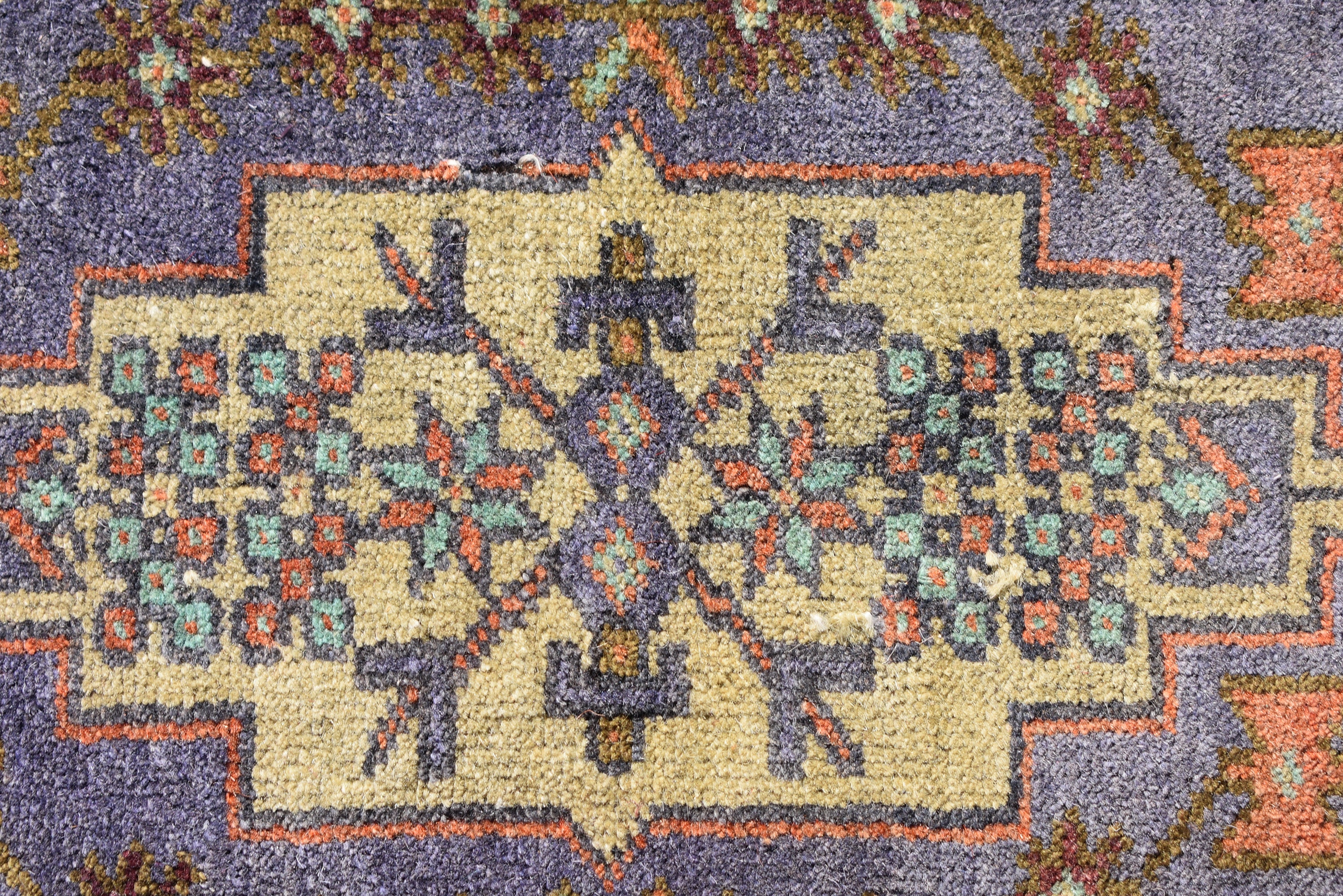 Blue rug Ethnic rug Turkish Doormat rug Vintage rug Wall | Etsy