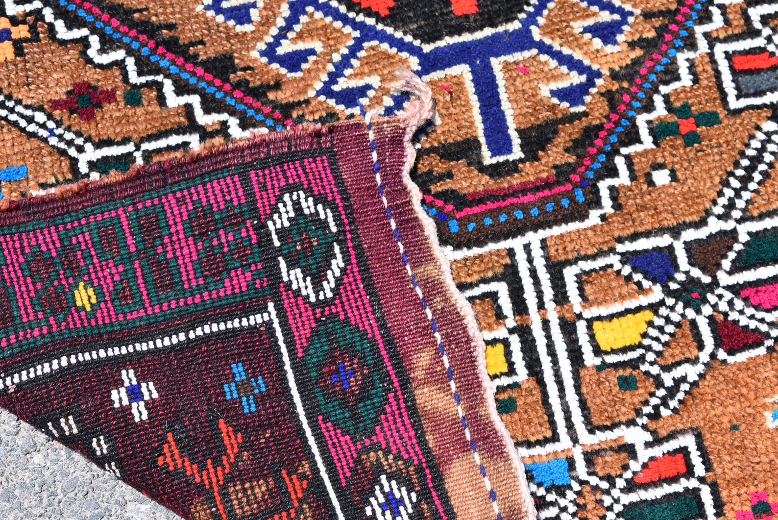 Anatolian decorative vintage rug turkish rug bohemian rug | Etsy