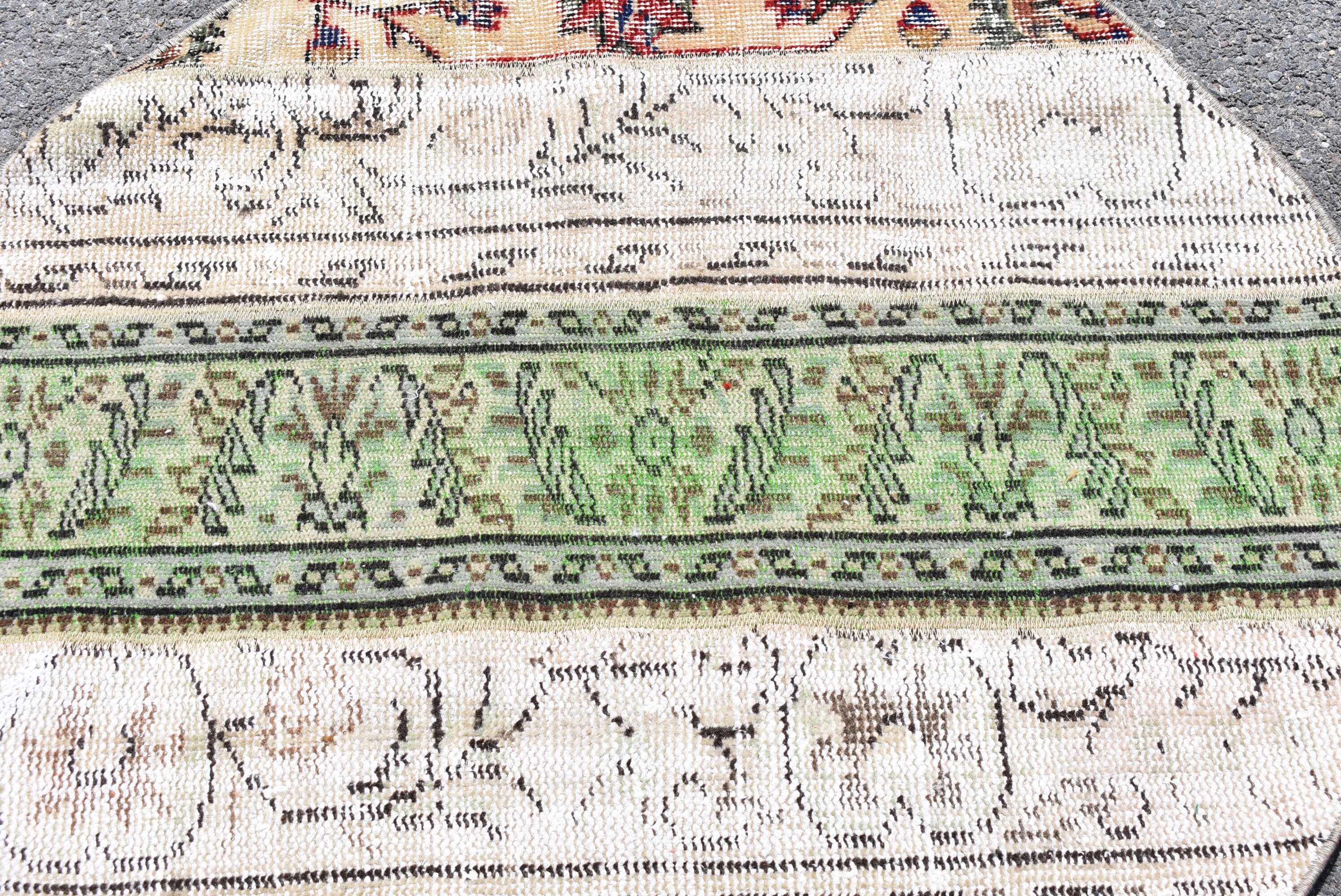 Green Color Rug, Boho Decor Rug, Vintage Turkish Rug, Anatolian Rug ...