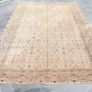 Turkish Rug Handmade Rug Wool Rug Large Area Rug 6.6 X 9.3 - Etsy