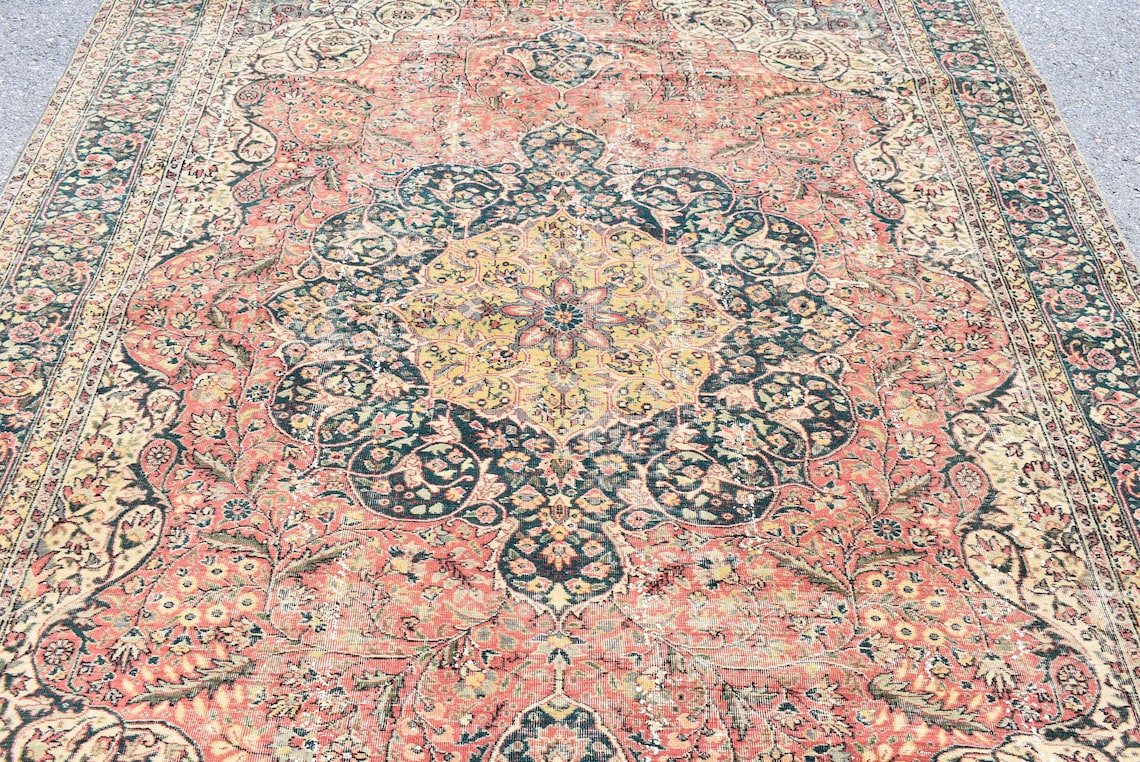 Turkish Red Rug Vintage Rug Tribal Area Rug Boho Decor Rug - Etsy