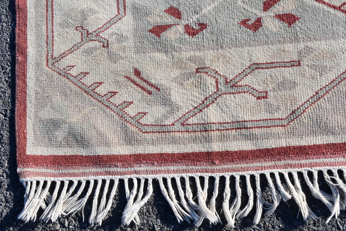 Large rug Boho rug Saloon rug Handknotted rug Vintage rug | Etsy