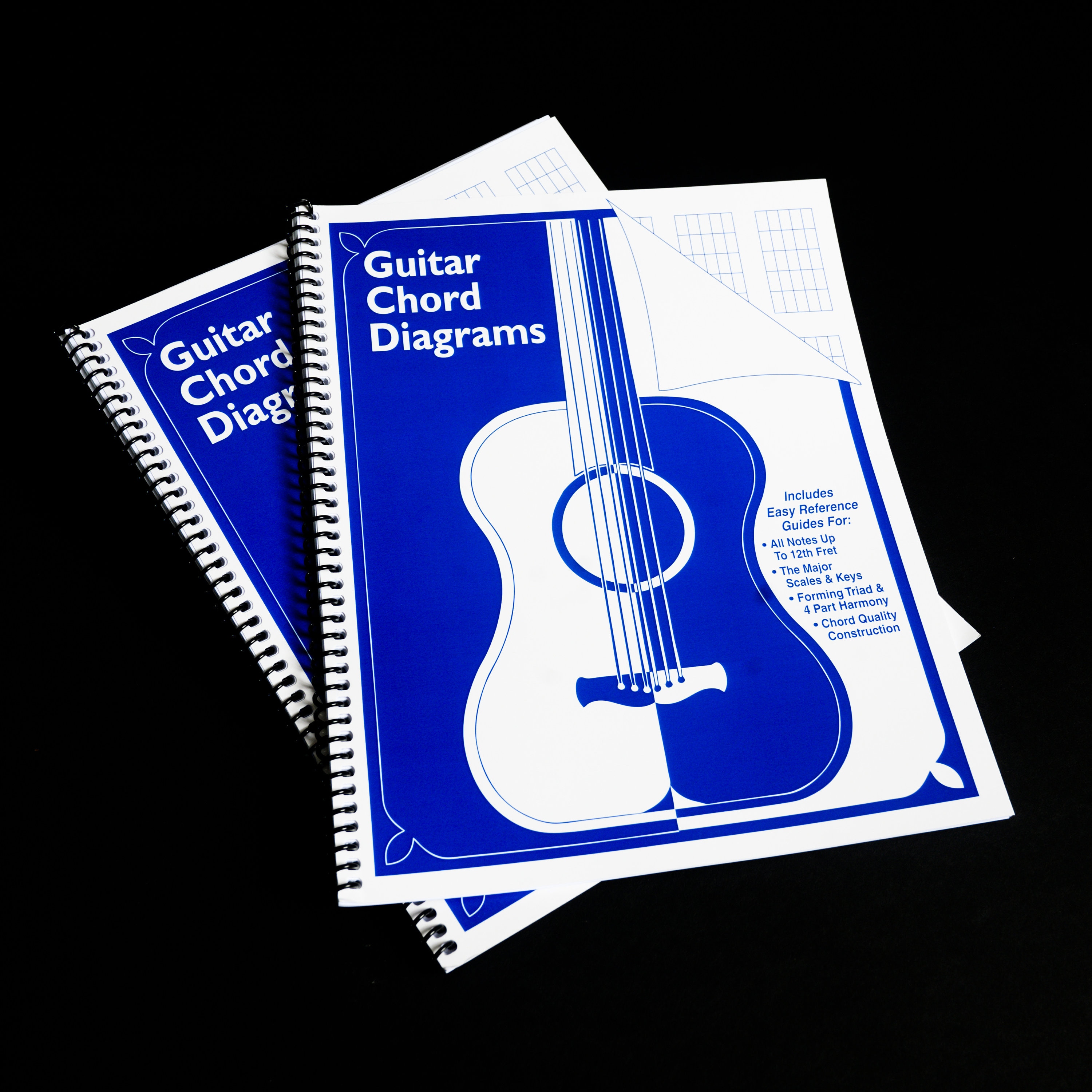 Guitar Chord Diagram Books for Teachers and Students - Etsy