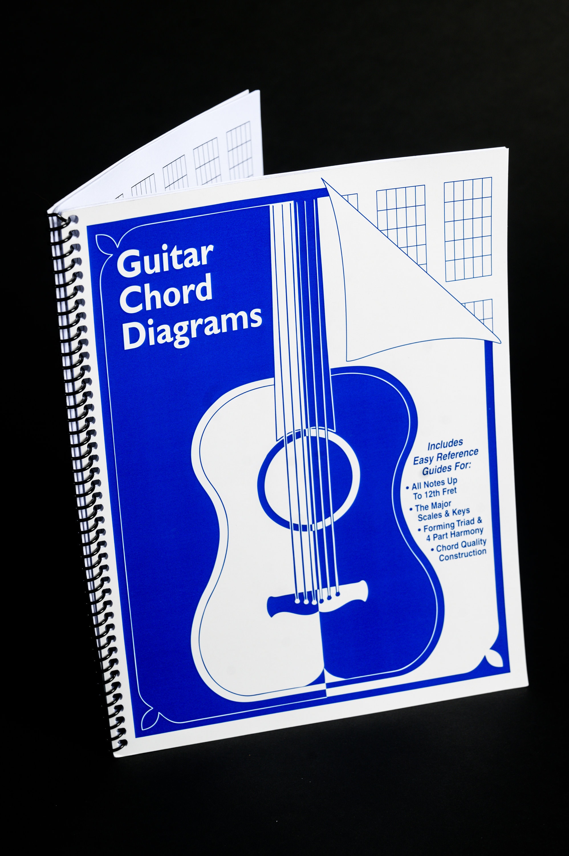 Guitar Chord Diagram Books for Teachers and Students - Etsy